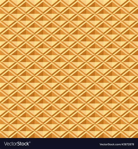 Waffle Seamless Pattern Royalty Free Vector Image