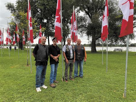 Flags Of Remembrance Returns To Dunnville For Third Year The