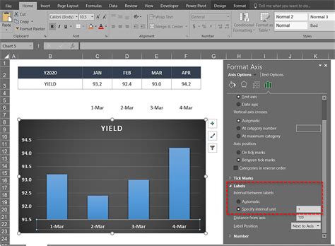 How To Change The X Axis In Excel