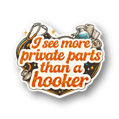 Private Parts Sticker 6 Ems Official