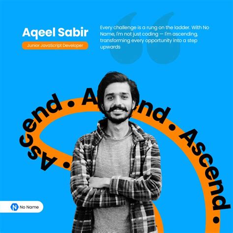 No Name Bv On Linkedin Meet Muhammad Aqeel Sabir — Our Go Getter