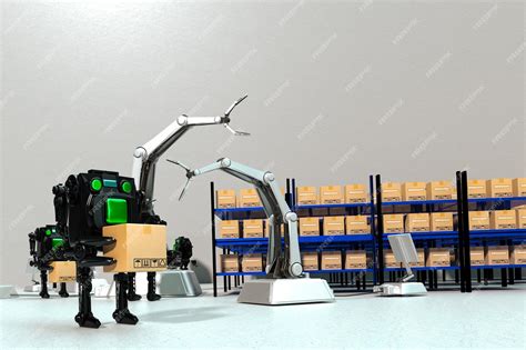 Premium Photo Ai Robot Arm Object For Manufacturing Industry Technology Product Export And