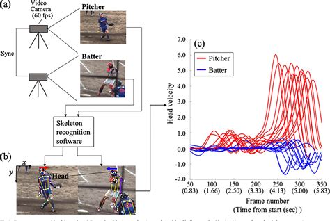 Figure 1 From Interpersonal Coordination Analysis In Bat And Ball Sports Under A Real Game