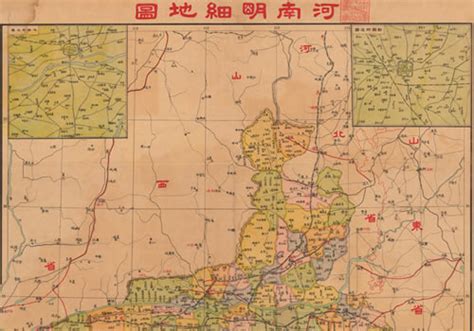 河南历史地图 河南各市县老地图 历史地图网