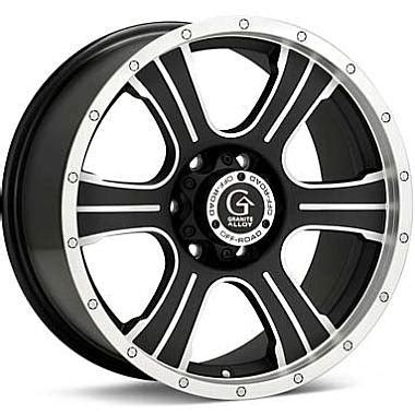 Granite Wheels And Granite Alloy Wheels