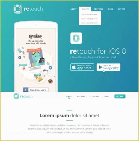 Mobile App Html Template Free Of Mobile And Web App Templates Free