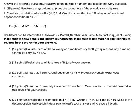 Solved Answer The Following Questions Please Write The Chegg