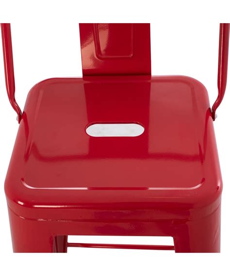 ΣΚΑΜΠΟ Bar ΜΕΤΑΛΛΙΚΟ Melita Me ΠΛΑΤΗ ΚΟΚΚΙΝΟ Hm8643 04 43Χ43Χ100εκ