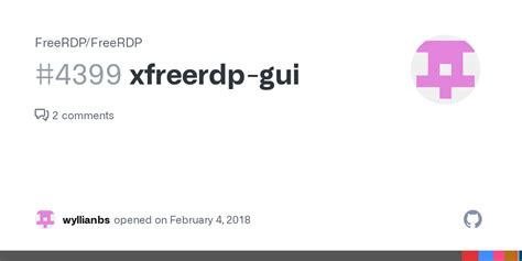 Xfreerdp Gui · Issue 4399 · Freerdpfreerdp · Github