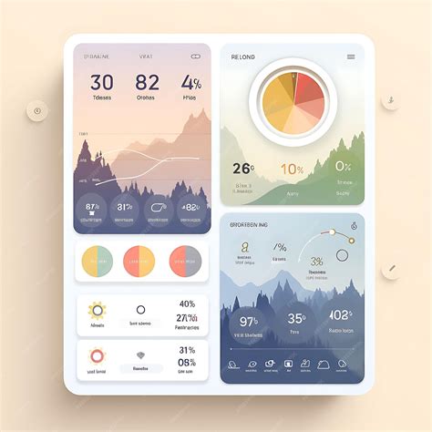Premium Ai Image Mobile App Layout Design Of All In One Health Dashboard Customizable And