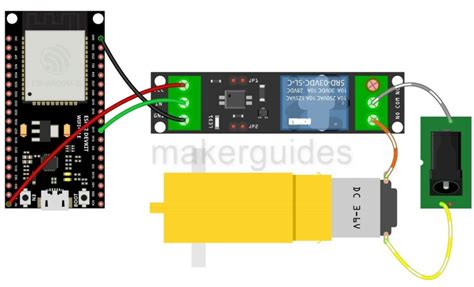Interfacing A Relay Module With ESP Makerguides Com