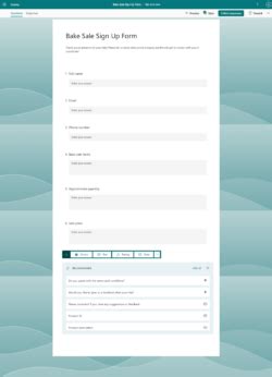 How To Create A Signup Sheet In Microsoft Forms The Jotform Blog