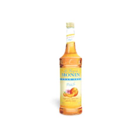 Monin Peach Syrup Silver Lining Lessons