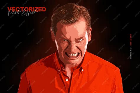 Premium Psd Vectorize Photo Effect