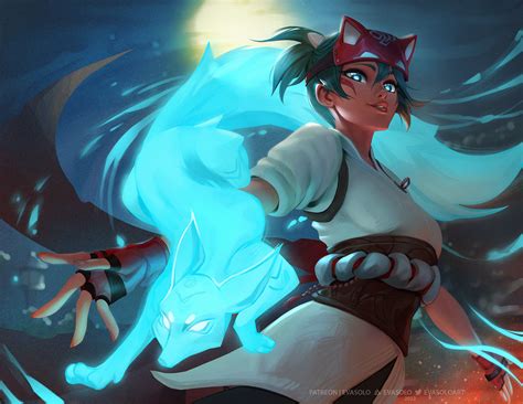 Kiriko Overwatch And 1 More Drawn By Evasolo Danbooru