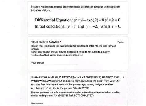 Solved Figure 17 Specified Second Order Non Linear
