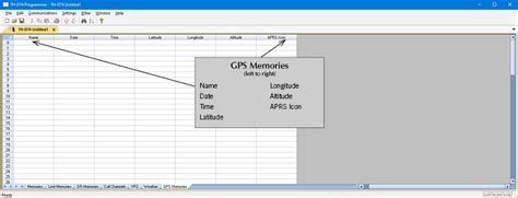 TH D74 Radio Programming Software