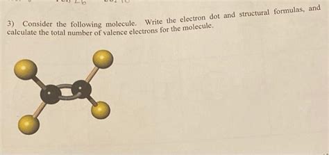 Solved Calculate The Total Number Of Valence Electrons For