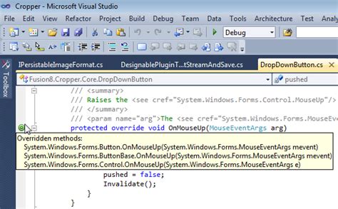 Inheritance Margin Extension For Visual Studio 2010 Review Making