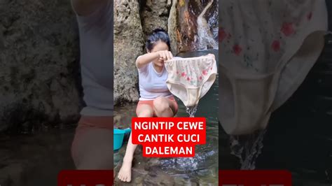 Ngintip Cewek Cantik Cuci Daleman Videokocak