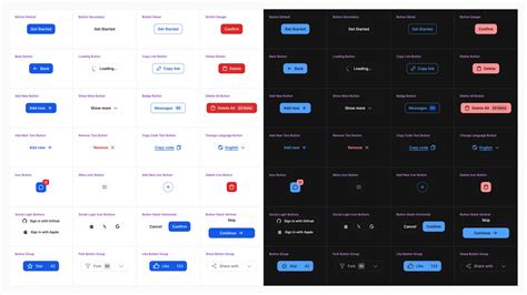 Figma Button Examples Frames X Ui Kit