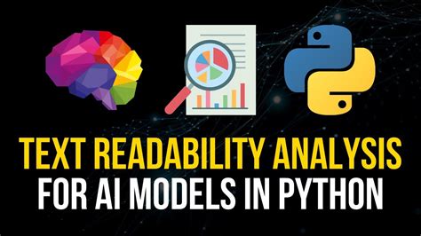 Analyze Text Readability And Complexity In Python Youtube