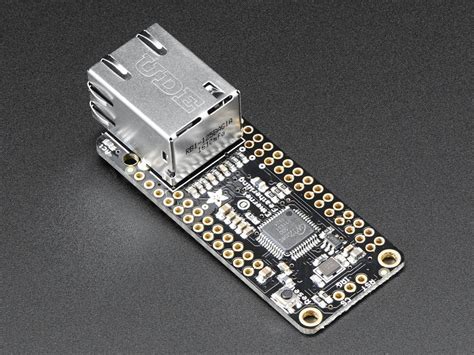 connect the adafruit ethernet featherwing to ubidots