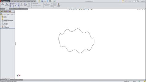 Solidworks Tutorial 3d Sketch Equation Driven Curve Youtube