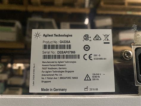Agilent 1290 Infinity Series Hplc System With G4226a S N Debap07966