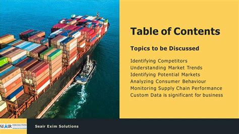 PPT Ways To Utilize US Custom Import Data For Market Research PowerPoint Presentation ID