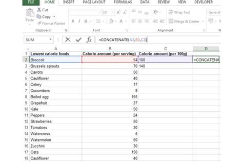 Comment Utiliser La Fonction Concaténer Dans Excel