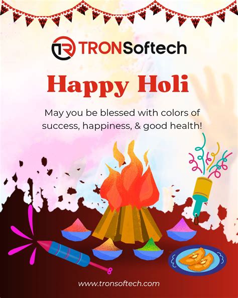 Happyholi Festivalofcolors Tronsoftech Innovationmeetscelebration Colorsofsuccess