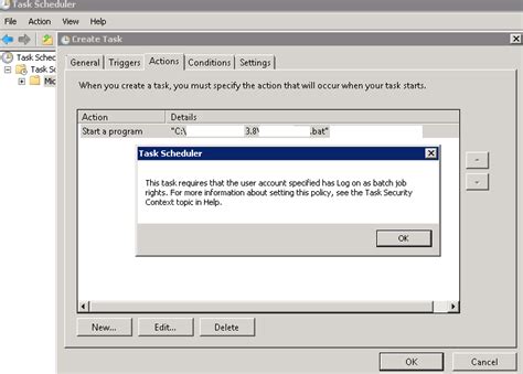 The Task Requires That The User Account Specified Has Log On As Batch Job Rights Блог Барсугa