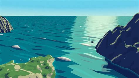 Cartoon Water Shader Runity3d