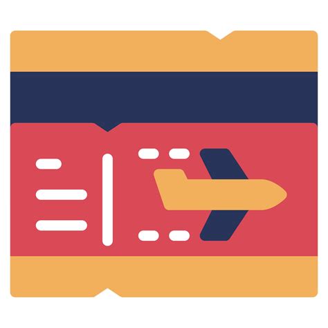 Boarding Pass Icon Illustration For Uiux Web App Infographic Etc 32054591 Vector Art At