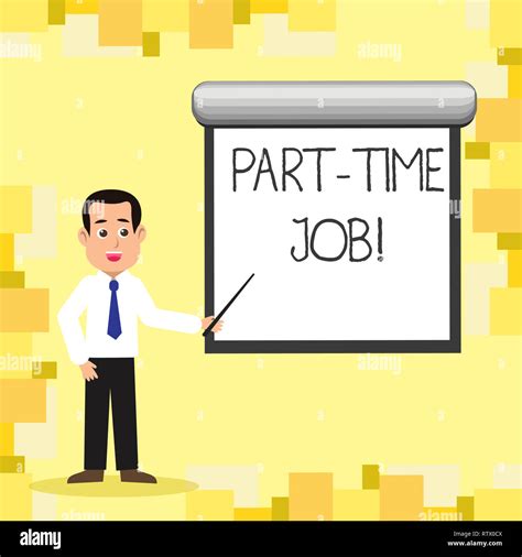 Word Writing Text Part Time Job Business Concept For Working A Few Hours Per Day Temporary Work