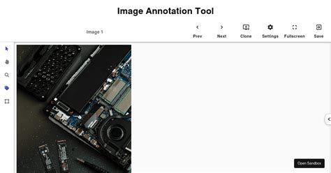 React Image Annotate Codesandbox