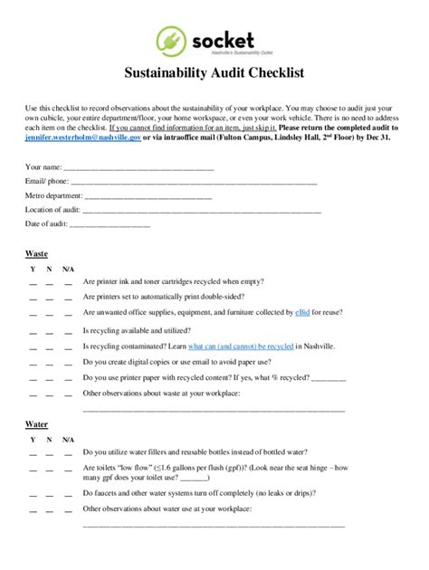 Fillable Online How To Conduct A Simple Yet Comprehensive Sustainability Sustainability