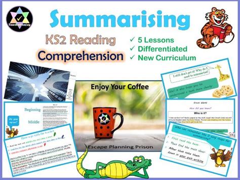 Summarising A Text Reading Planning Ks2 Teaching Resources