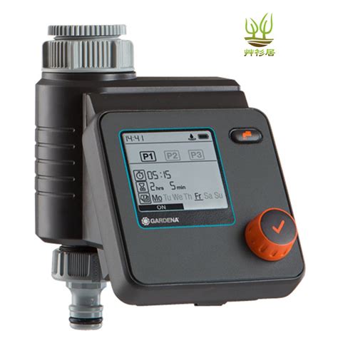艸衫居 德國 Gardena 電子式 自動灑水定時器 電子控水器 定時灑水器 可接雨量偵測土壤濕度計 1891 蝦皮購物