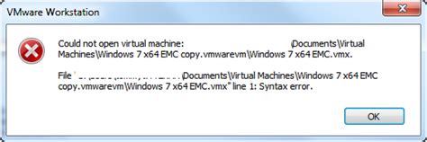 How To Recreate A VMware Workstation VMX File From Scratch
