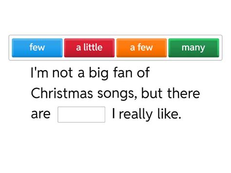 Quantifiers Complete The Sentence