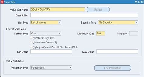 Create Dependent Parameter In Concurrent Program Oracle Apps Reference