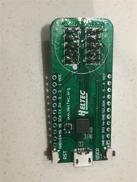 How To Connect The CubeCell Capsule To A Computer USB LoRa Node Heltec Automation