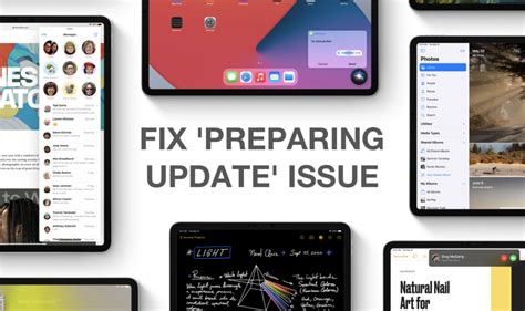 How To Fix IOS IPadOS Stuck On Preparing Update Issue Tutorial