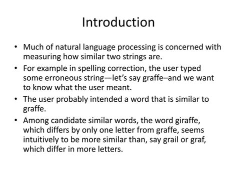 Nlpkashkminimum Edit Distance Pptx Programming Languages Computing