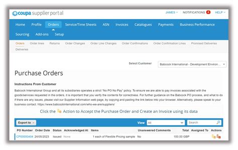 Coupa Supplier Portal Csp Babcock International Group