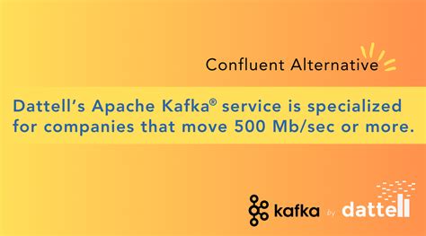 Confluent Alternative Kafka Service By Dattell