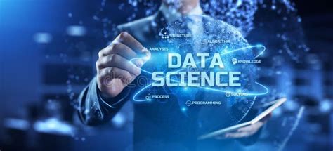 Data Science Big Data Analysis Internet And Technology Concept Stock Photo Image Of