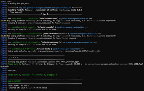 Execution And Result Analysis Probato